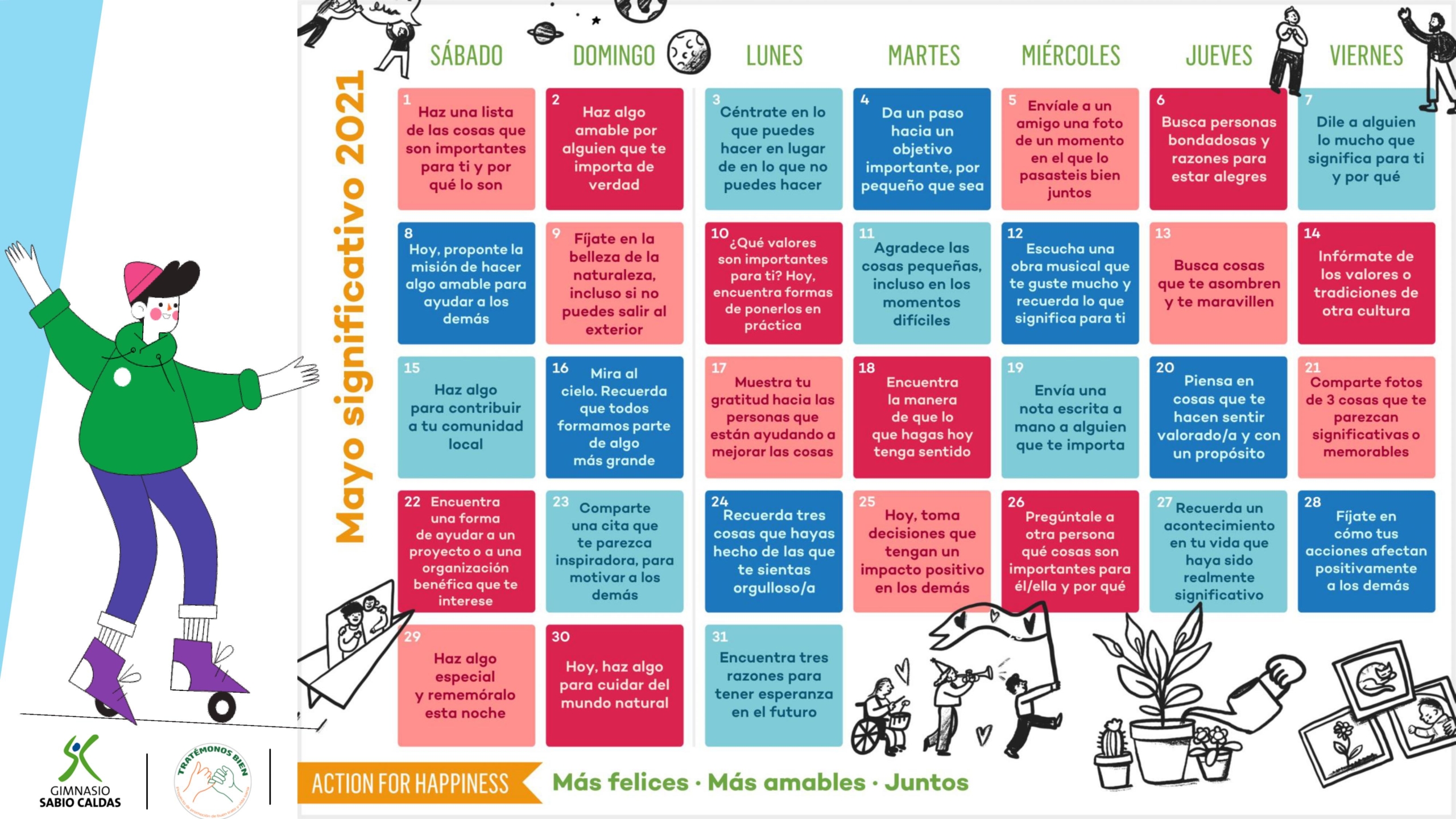 CALENDARIO MAYO – Gimnasio Sabio Caldas